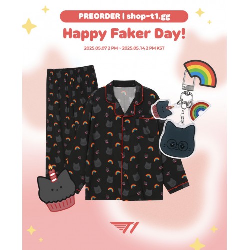 2025 Happy Faker Day！Pajama Set 睡衣套裝(連postcard A)